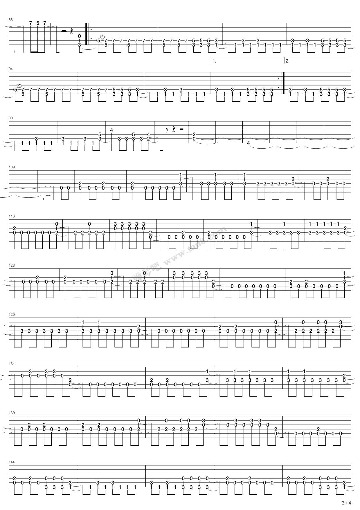 《They Will Return》吉他谱-C大调音乐网